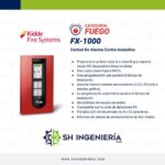 SH Ingeniería - FX-1000 Panel Central Sistema de Alarma Contra ...