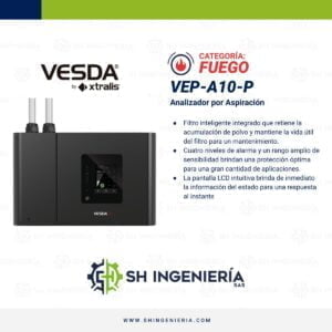 VEP-A10-P Analizador por Aspiración VESDA - SH Ingeniería