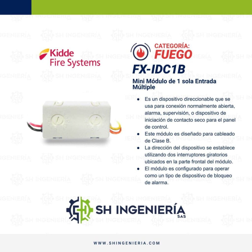 SH Ingeniería | FX-IDC1B Mini módulo: Una sola entrada múltiple ...
